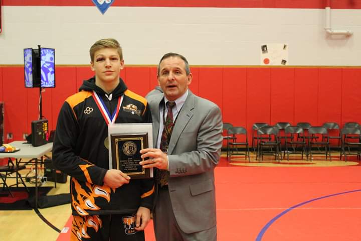 Champ! Finch wins D-9 title at 170, named Most Outstanding Wrestler ...